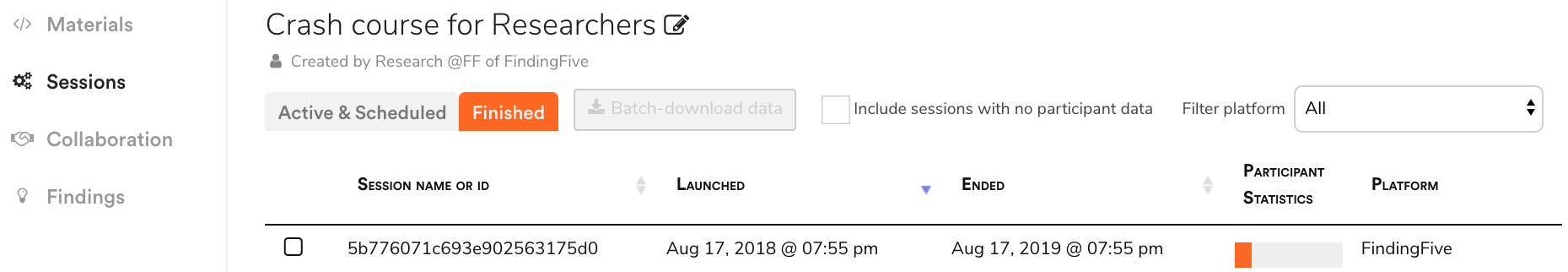 Tutorial: Accessing and understanding your results – FindingFive Community Update