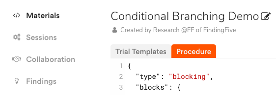 Tutorial Conditional Branching FindingFive Community Update